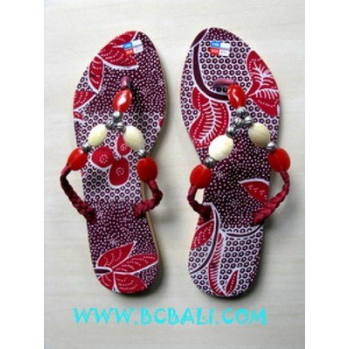 Batik Sandals - Batik Sandals For Fashion, flip flop handmade from Bali ...
