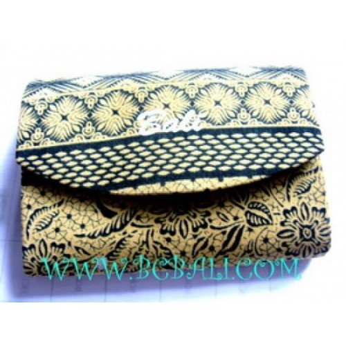 Batik Wallet - Wallets Batik Cotton Handmade, Batik wallets for women ...