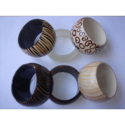 Resin Wood Coco Bracelets - Wholesale Coco Resin Bracelets, Fashion ...